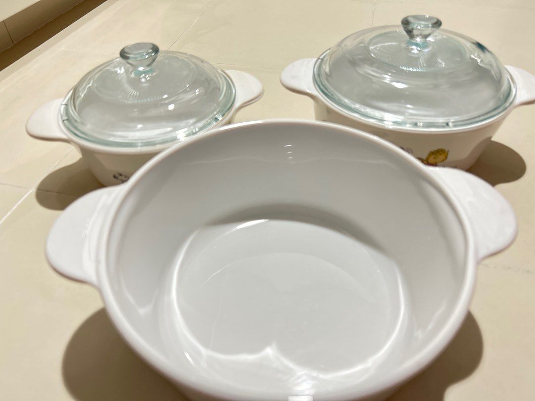 CorningWare Peanuts covered casserole, Furniture & Home Living ...