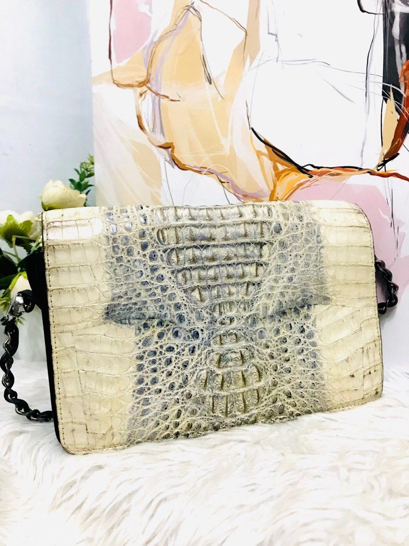 CROCODILE GENUINE SKIN (SHERICIA), Luxury, Bags & Wallets on Carousell