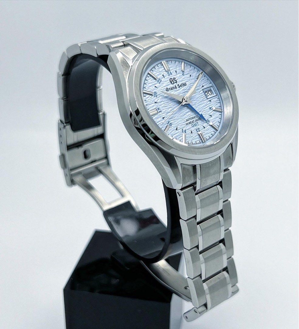 Custom Seiko Mod GS GMT SBGJ249 premium case 38mm, Men's Fashion ...