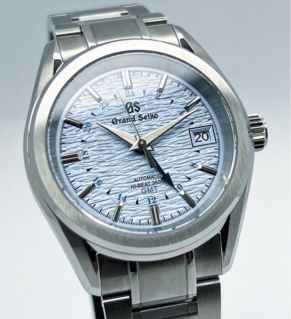 Custom Seiko Mod GS GMT SBGJ249 premium case 38mm, Men's Fashion ...