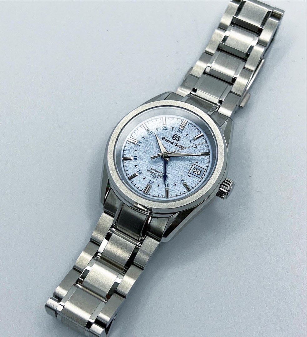 Custom Seiko Mod GS GMT SBGJ249 premium case 38mm, Men's Fashion ...