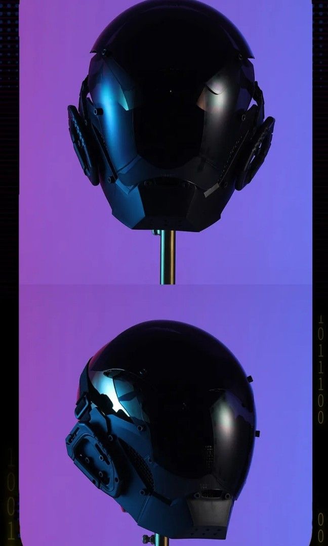 Cyberpunk NERF Mask, Hobbies & Toys, Toys & Games on Carousell