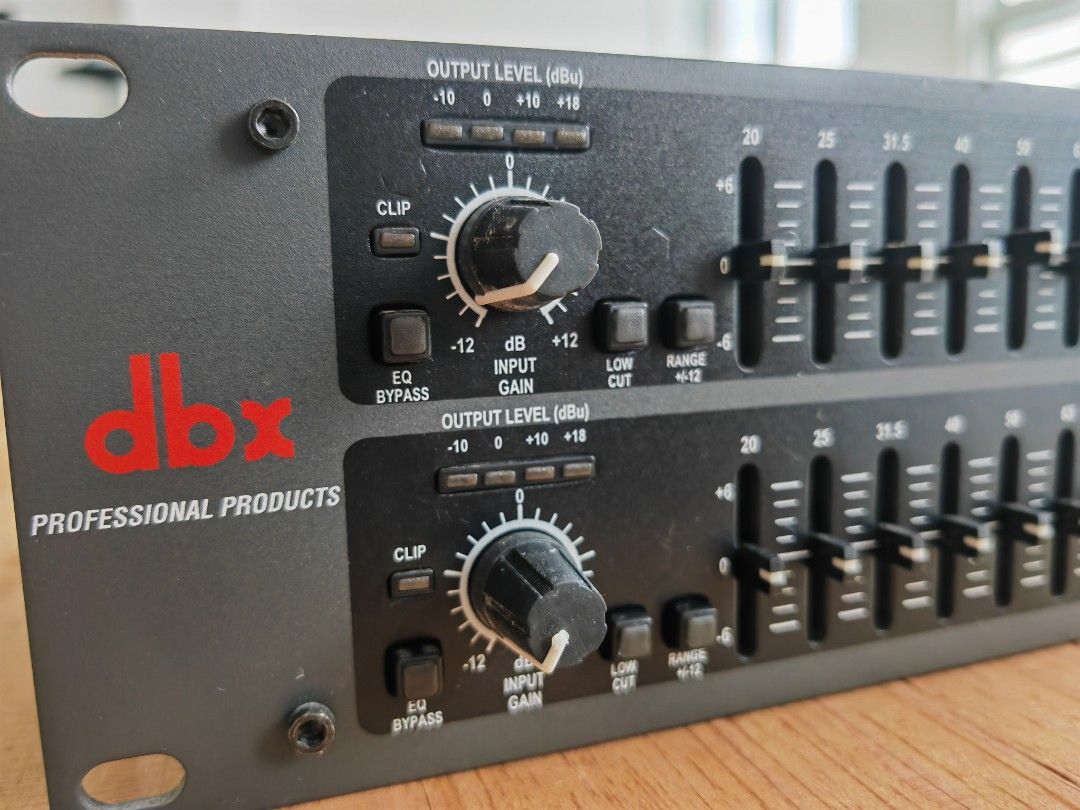 DBX 231 Duo Channel Graphic Equalizer, Audio, Other Audio Equipment on ...