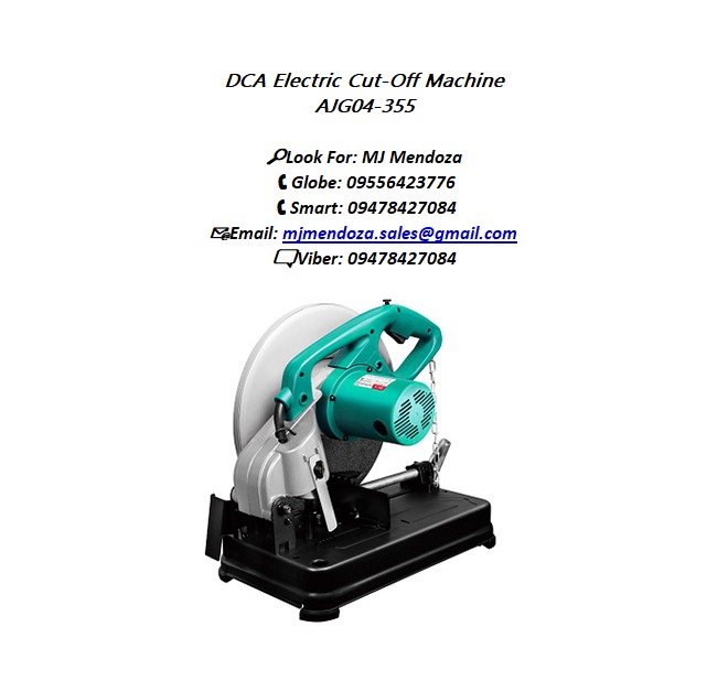 DCA Electric Cut-Off Machine AJG04-355 on Carousell