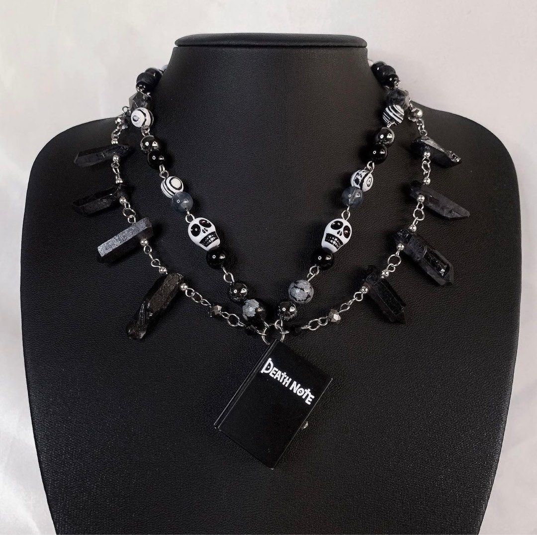 Death note necklace by psychopuff.co, Women's Fashion, Jewelry ...
