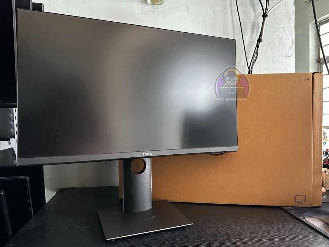 Dell 24" P2419H Frameless IPS FullHD Rotatable Vertical w/ Box Almost ...