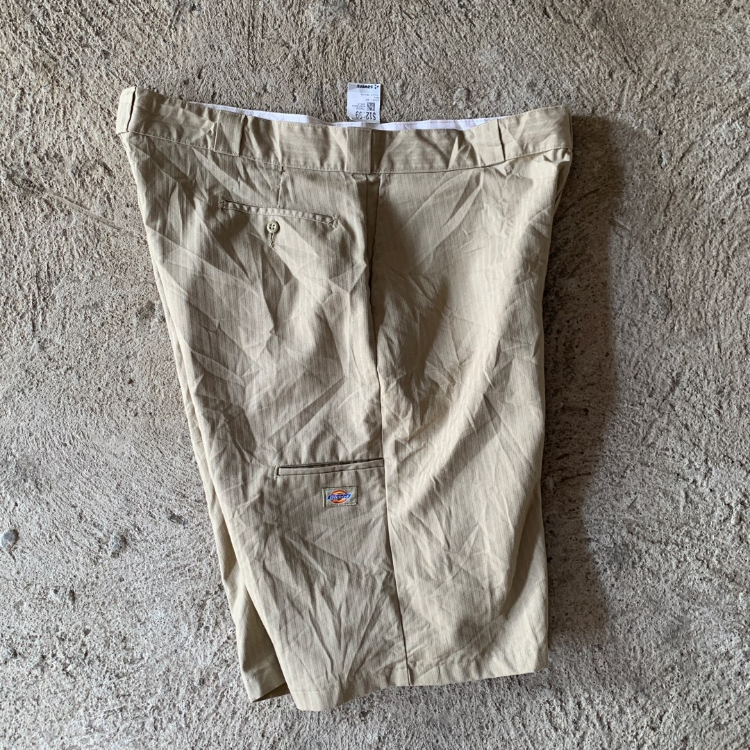 DICKIES Double patch logo Khaki color Loose fit on Carousell