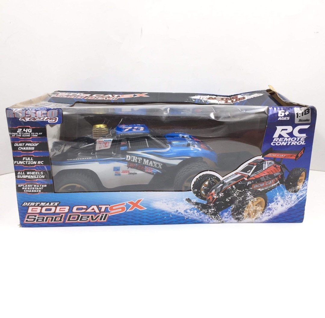 DIRTMAXX Bobcat SX Sand Devil Remote Controlled Toy Car, Hobbies & Toys ...