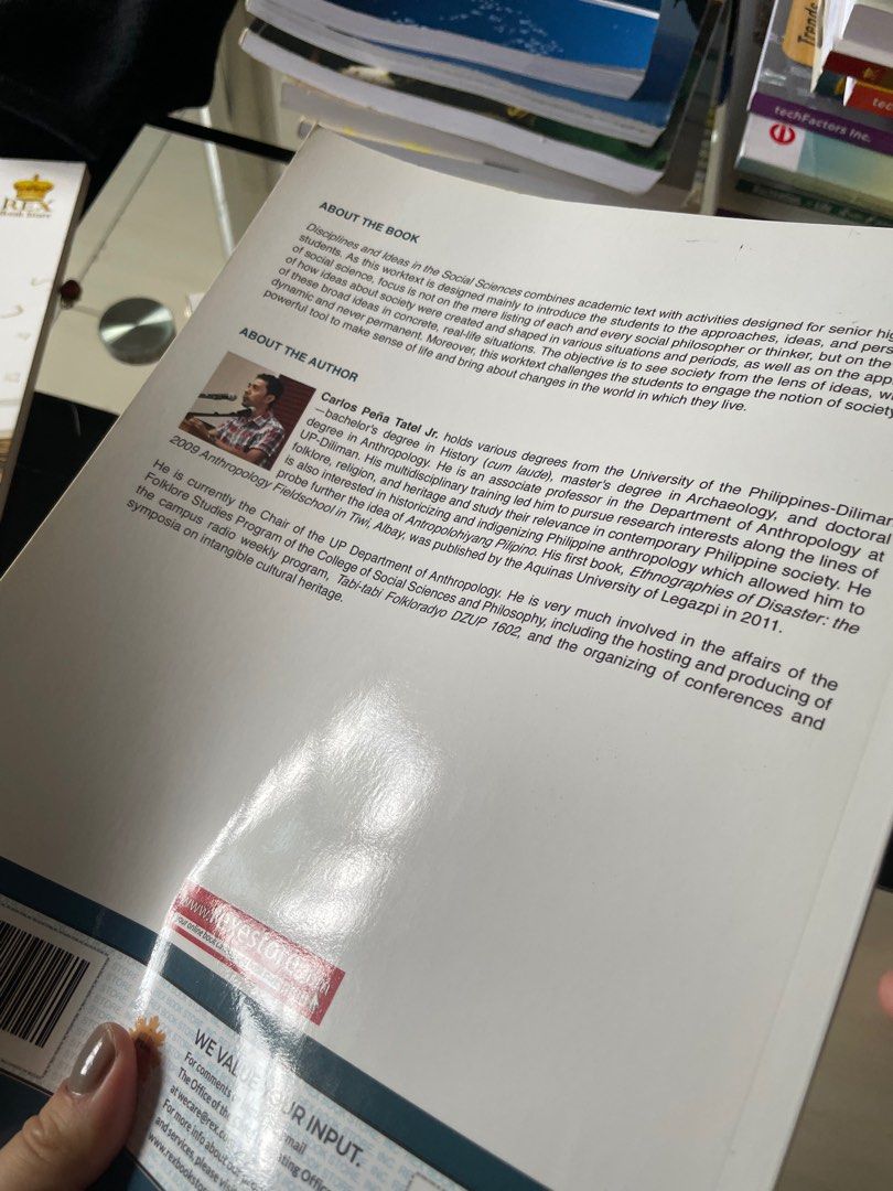 Disciplines and ideas in the social sciences by carlos pena tatel humss ...