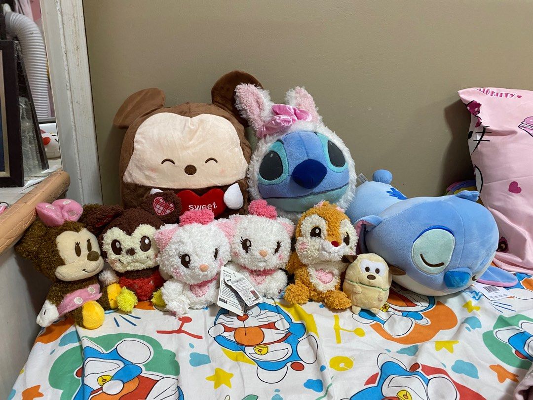 Disney character soft toys, Hobbies & Toys, Toys & Games on Carousell