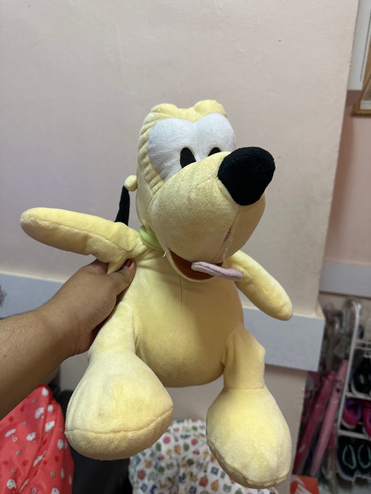 Disney Pluto Doll, Hobbies & Toys, Toys & Games on Carousell