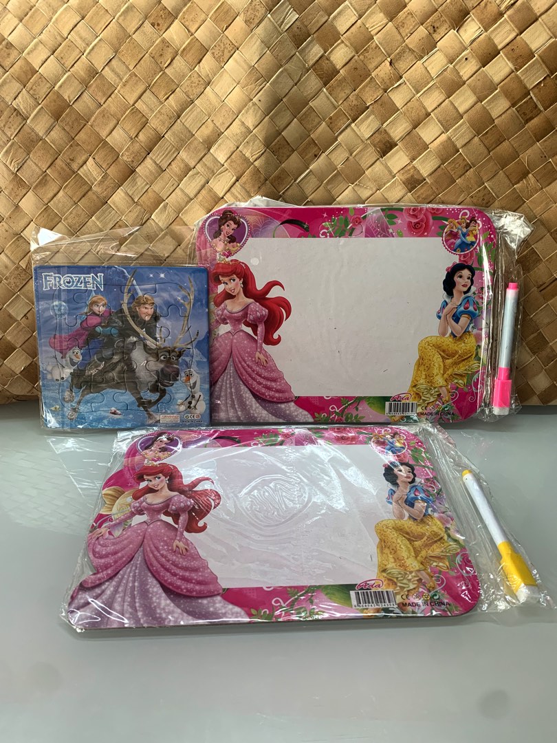 Disney Princess Board, Puzzle, Babies & Kids, Infant Playtime on Carousell