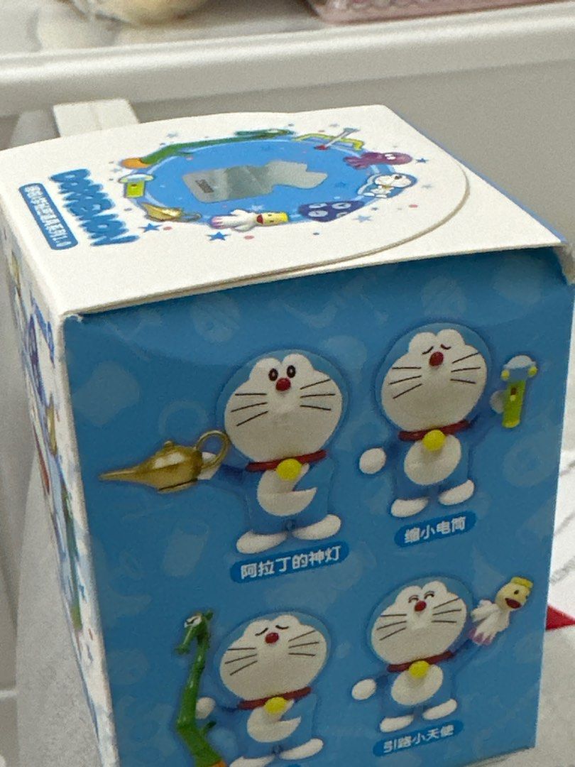 Doraemon blind box suprise figurine sealed CPCM cow play cow, Hobbies ...