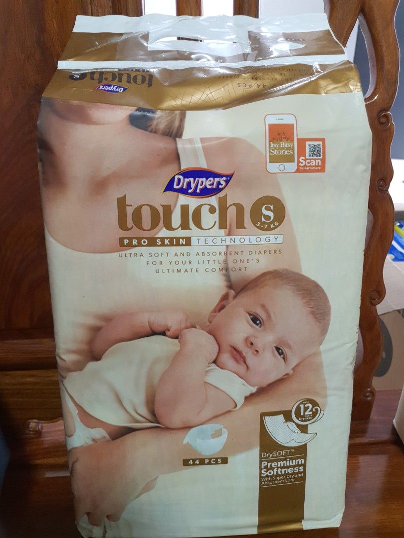 Drypers Touch S, Babies & Kids, Bathing & Changing, Diapers & Baby ...