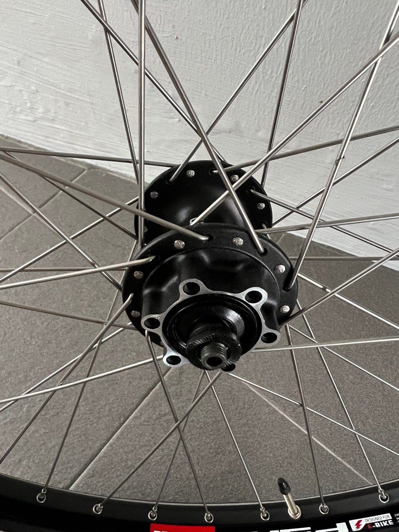 DT Swiss Wheelset with Schwalbe Big Plus Tyres & Tubes (26" x 2.15 ...