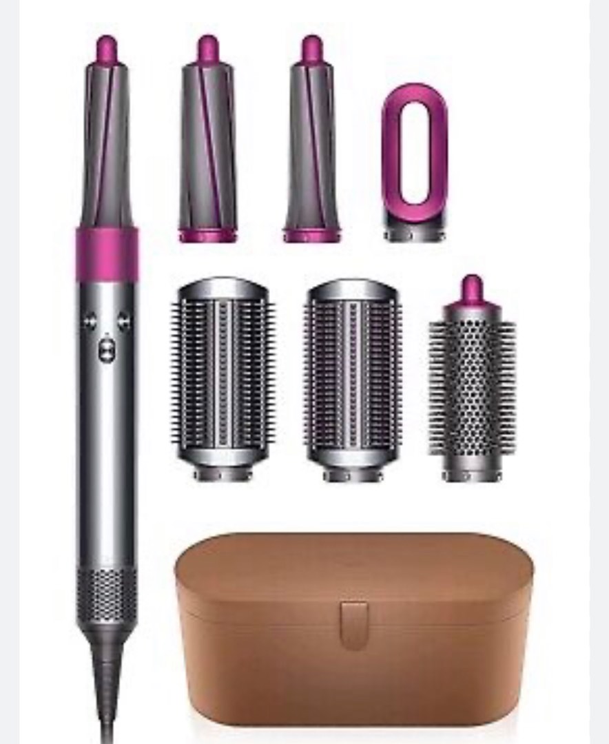 Dyson Pink Air Wrap, Beauty & Personal Care, Hair on Carousell