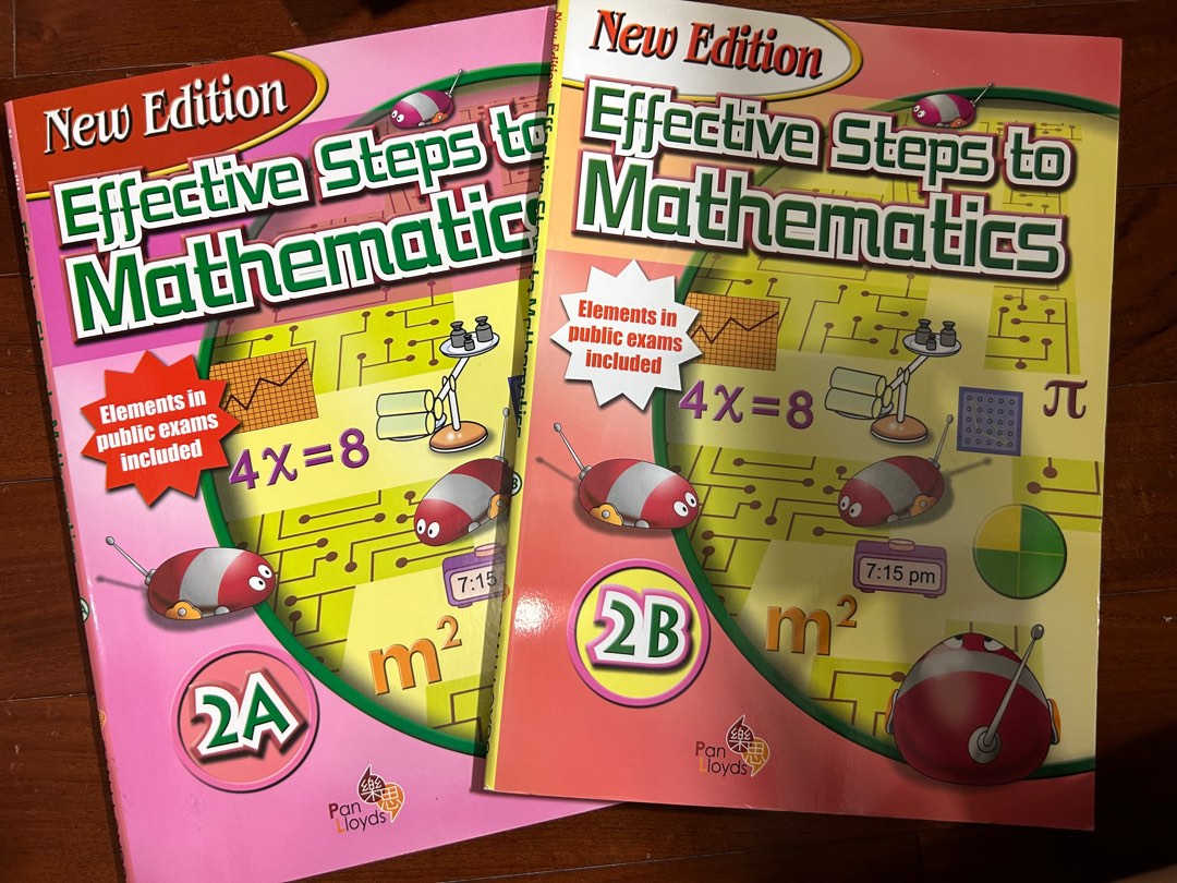 Effective Steps to Mathematics 2A &2B, 興趣及遊戲, 書本 & 文具, 教科書 - Carousell