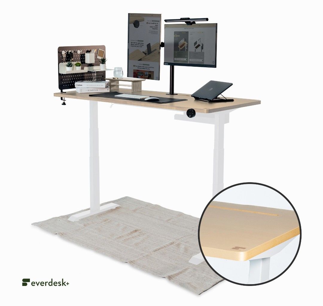 EverDesk Max - Ergonomic Standing Desk, Furniture & Home Living ...