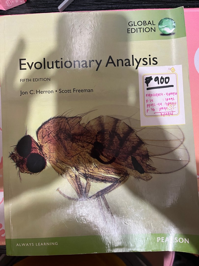 Evolutionary Analysis 5th Edition on Carousell