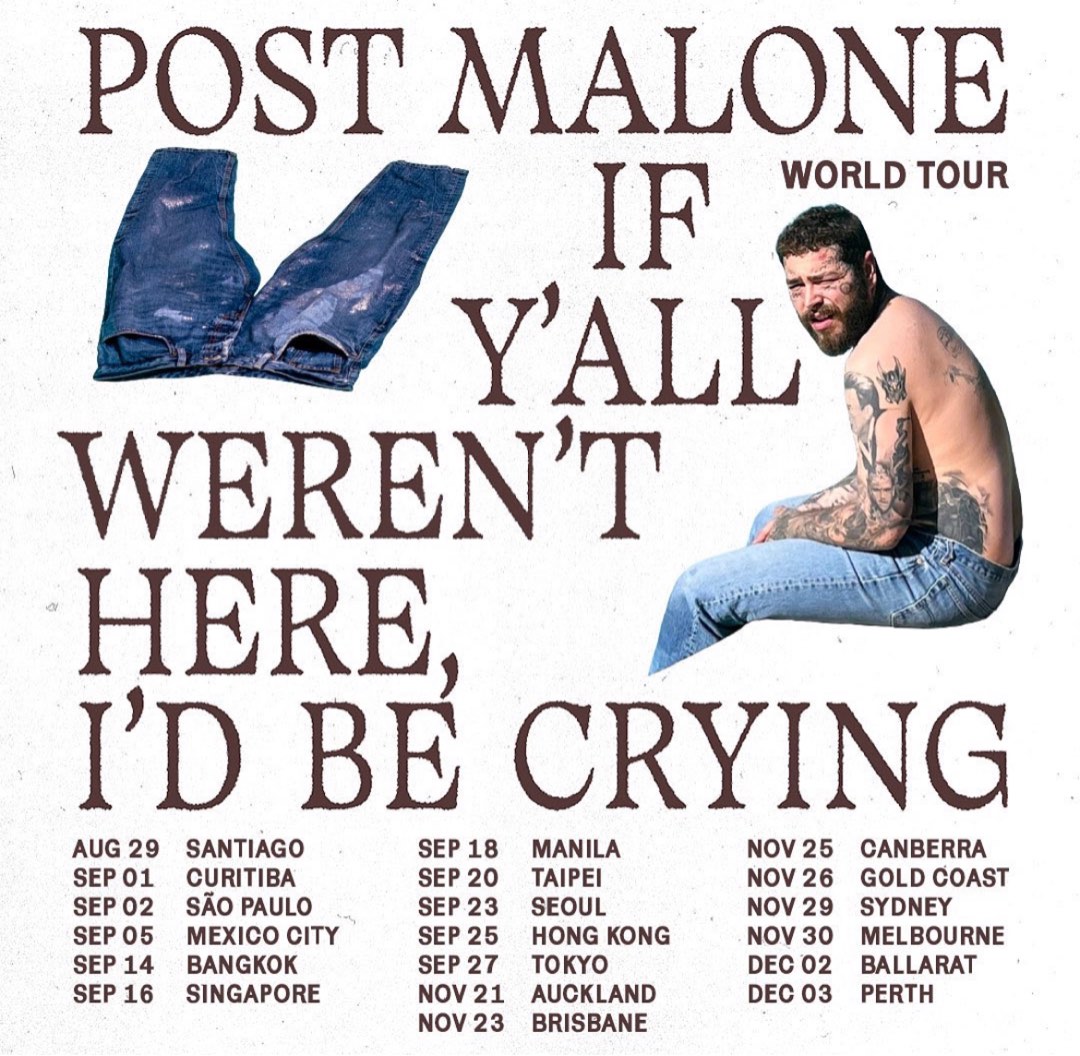 F1 qualifying race + post malone concert ticket, Tickets & Vouchers ...