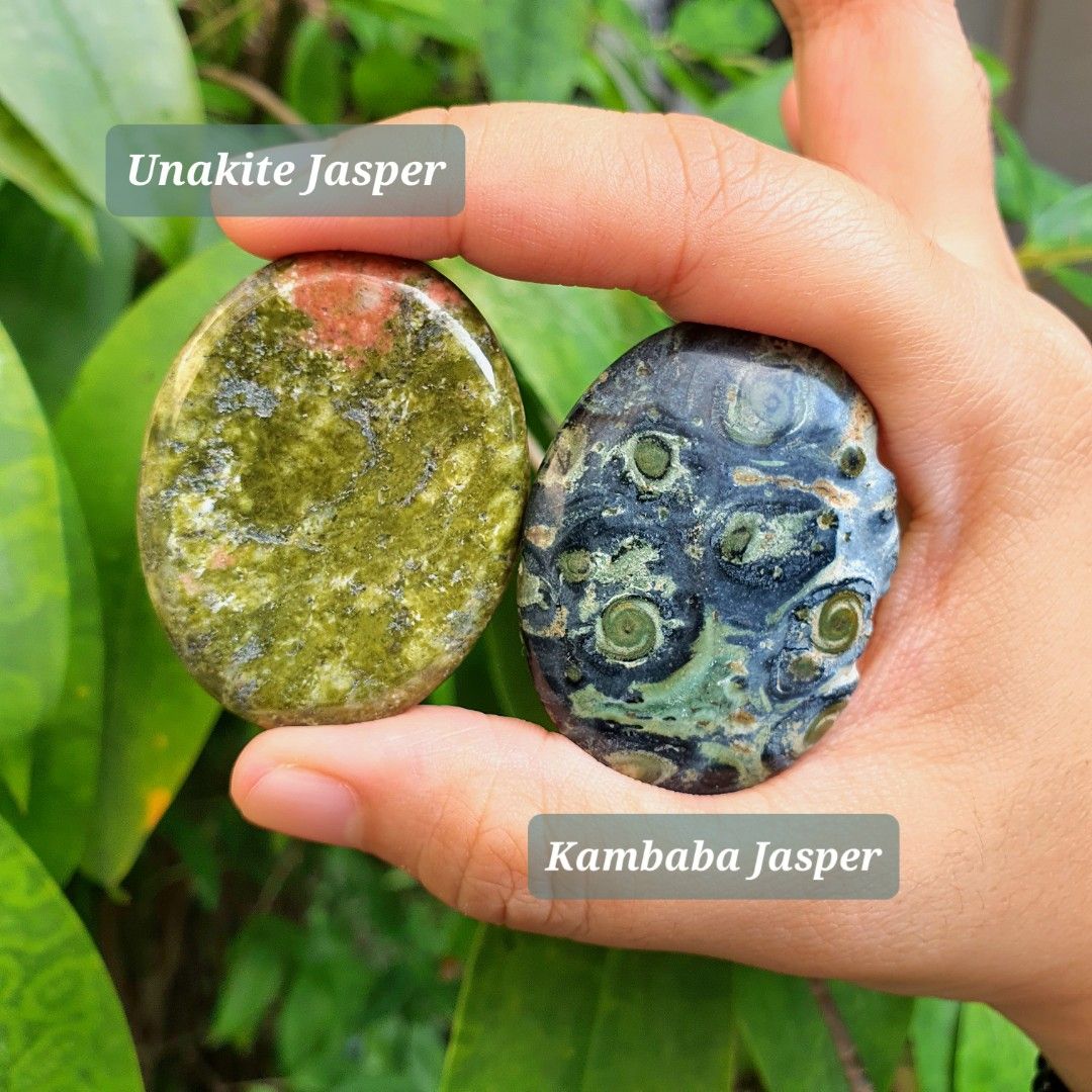 Fidget Stones / Worry Stones (assorted crystals and minerals), Women's ...