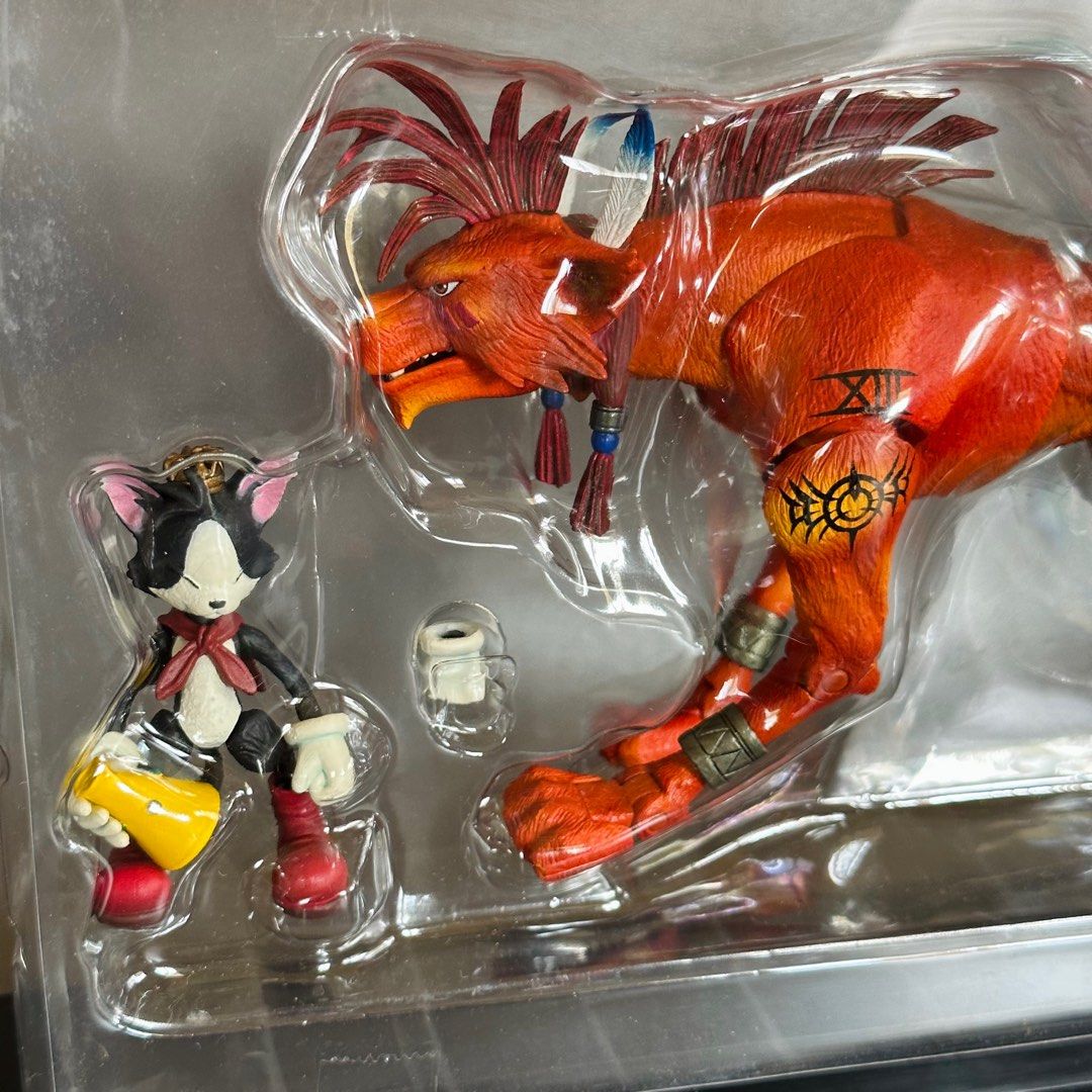 Final Fantasy VII Play Arts Vol. 2 - Red XIII and Cait Sith Figure ...