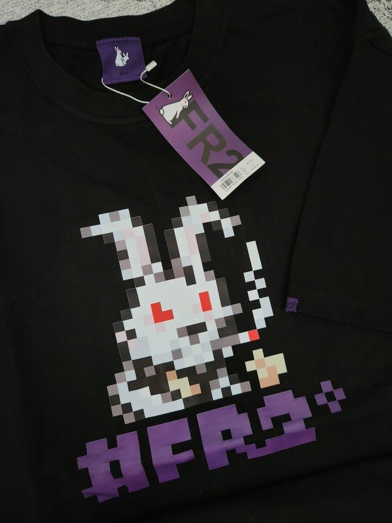 (100% Authentic) FR2 X Nadeshiko Logo Rabbit Tee, Men's Fashion, Tops & Sets, Tshirts & Polo ...