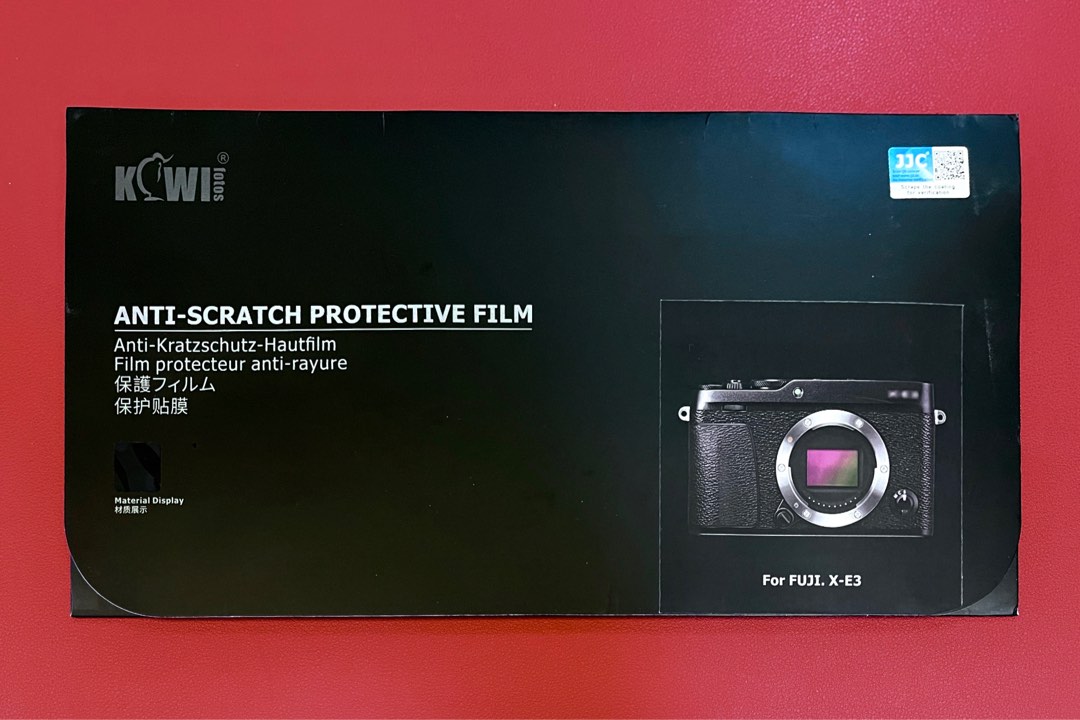 FUJIFILM X-E3 Skin in Shadow Black - KIWIFOTOS (JJC) XE3 on Carousell