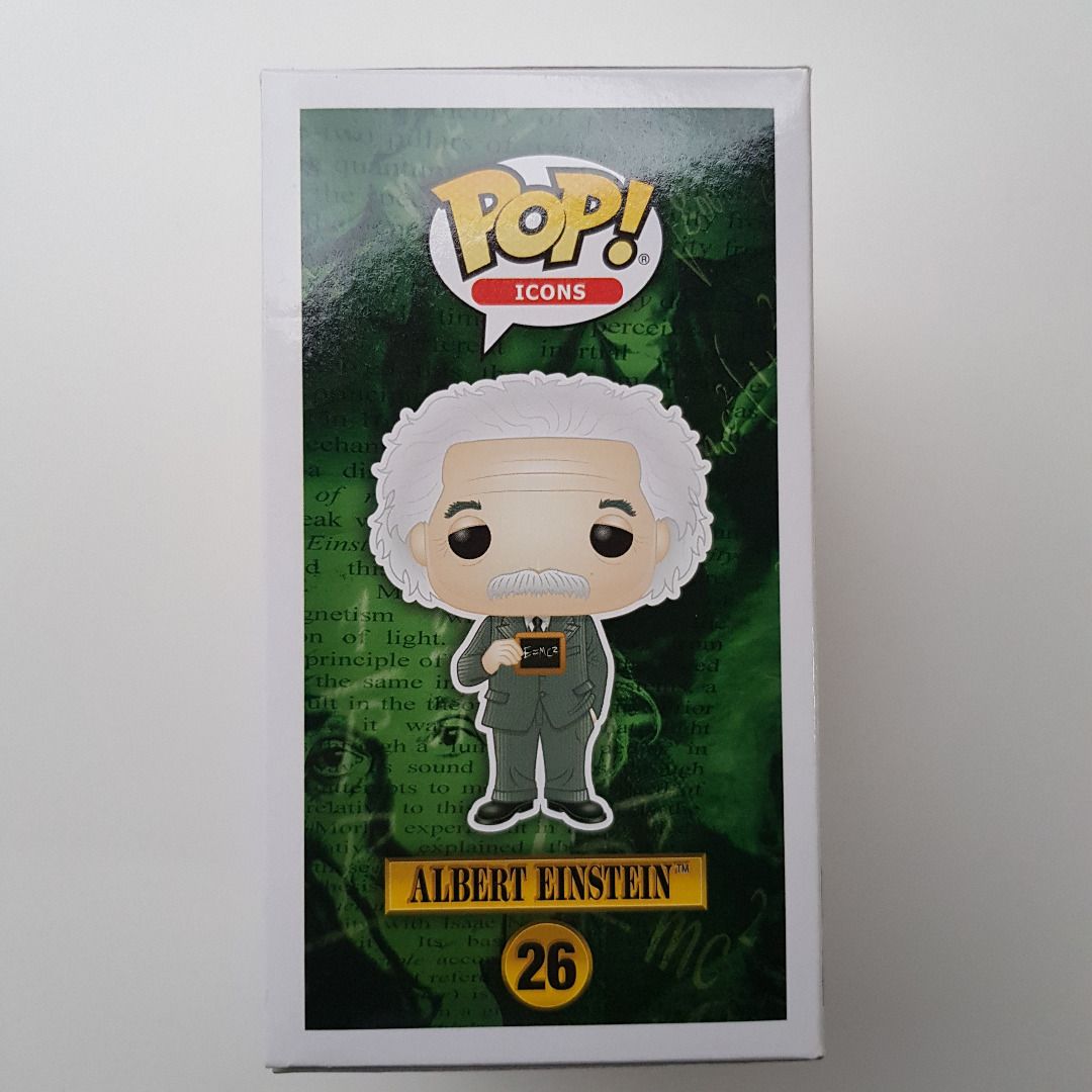 Funko Pop! Albert Einstein, Hobbies & Toys, Toys & Games on Carousell
