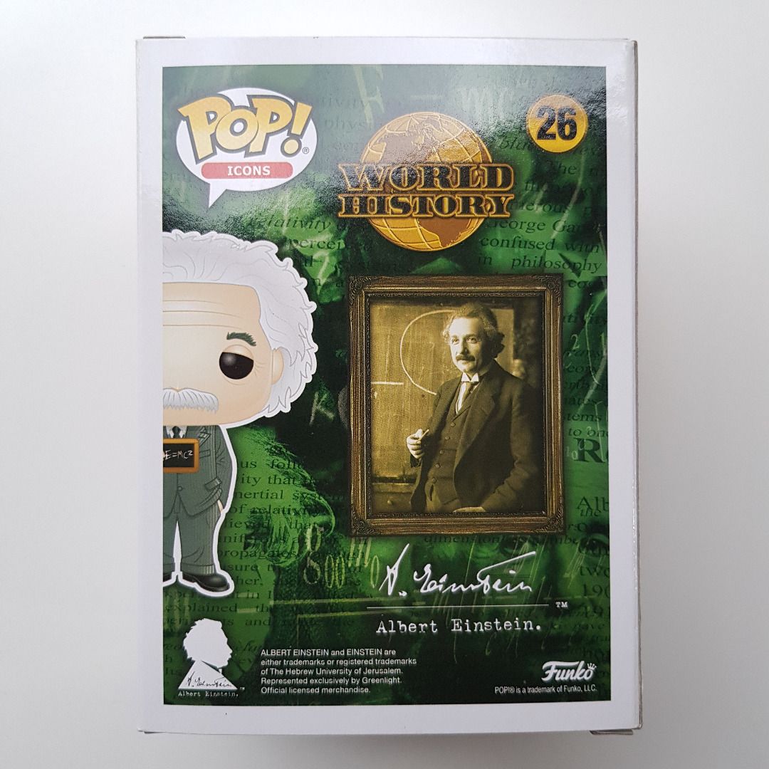 Funko Pop! Albert Einstein, Hobbies & Toys, Toys & Games on Carousell