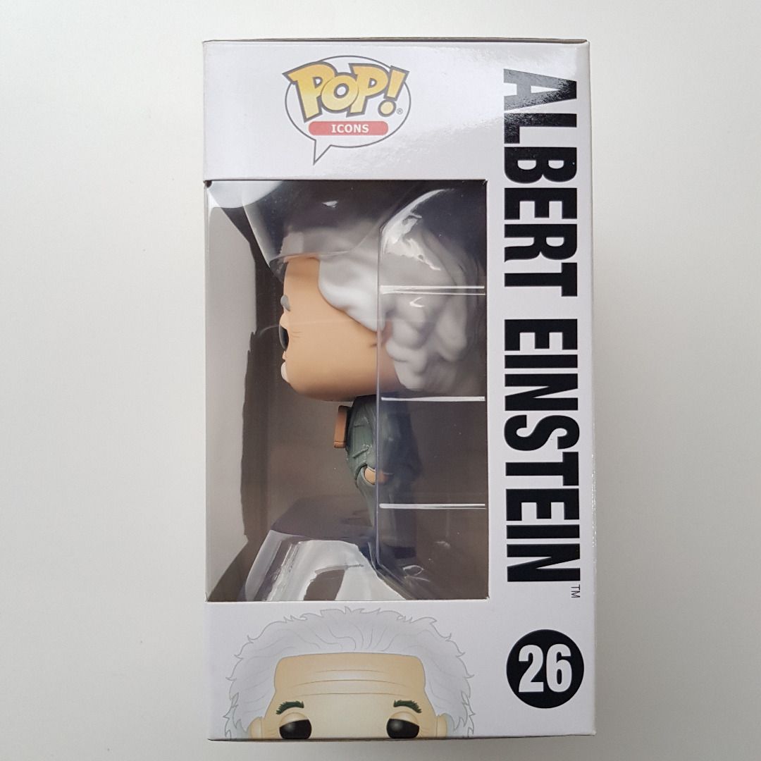 Funko Pop! Albert Einstein, Hobbies & Toys, Toys & Games on Carousell