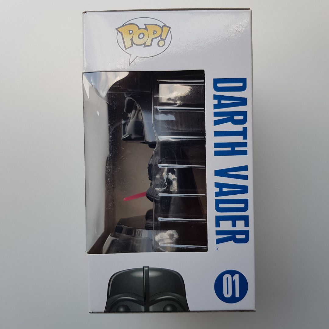 Funko Pop! Darth Vader (OG) (Blue Box), Hobbies & Toys, Toys & Games on ...