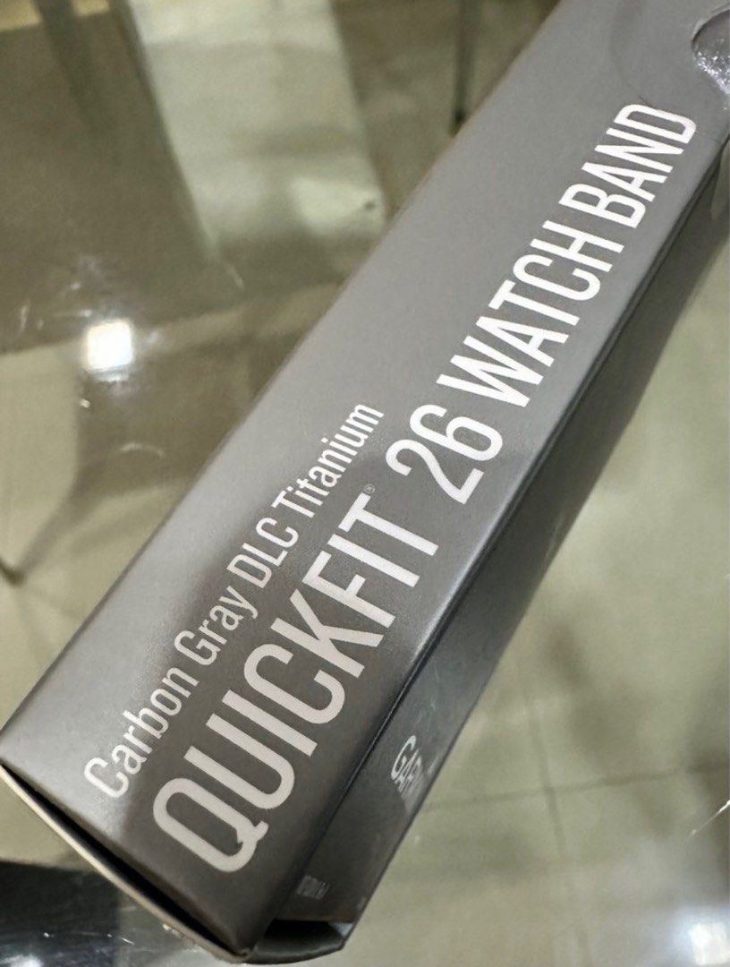 Garmin Titanium Quickfit Watch band 26mm, Mobile Phones & Gadgets ...