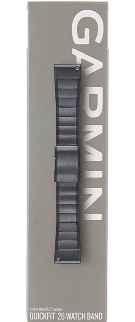 Garmin Titanium Quickfit Watch band 26mm, Mobile Phones & Gadgets ...