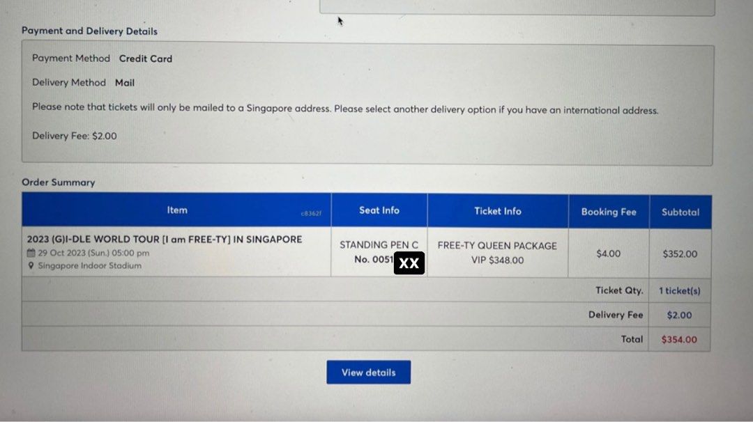G-IDLE VIP QUEEN PACKAGE CONCERT TICKETS, Tickets & Vouchers, Event ...