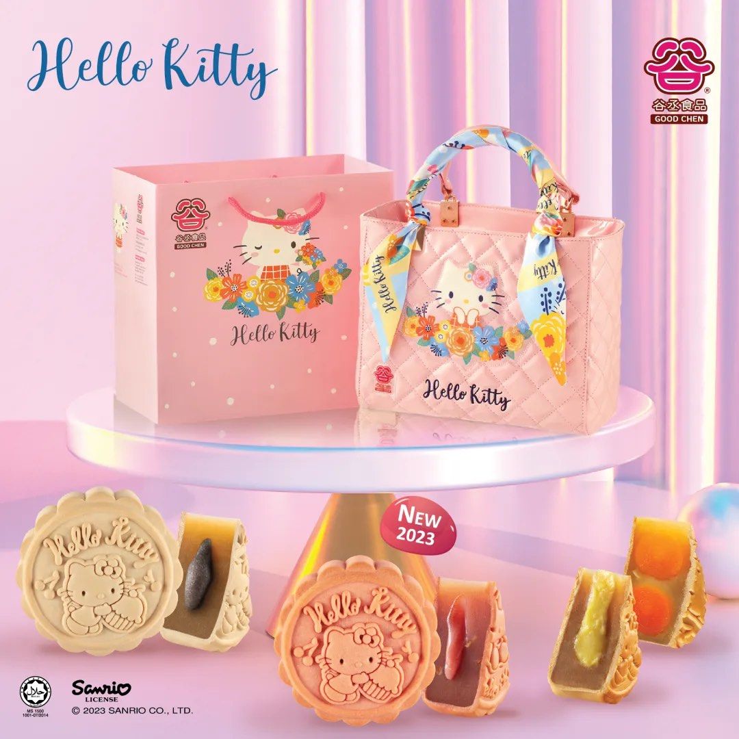 Good Chen Sanrio Hello Kitty My Melody Mooncakes collection 2023 *$15 ...