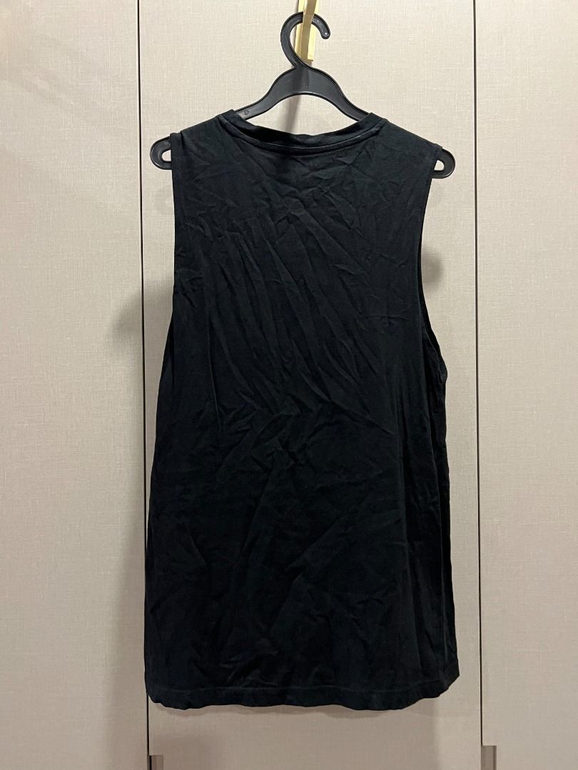 Graphic Oversized Muscle Tank, Women's Fashion, Tops, Sleeveless on ...