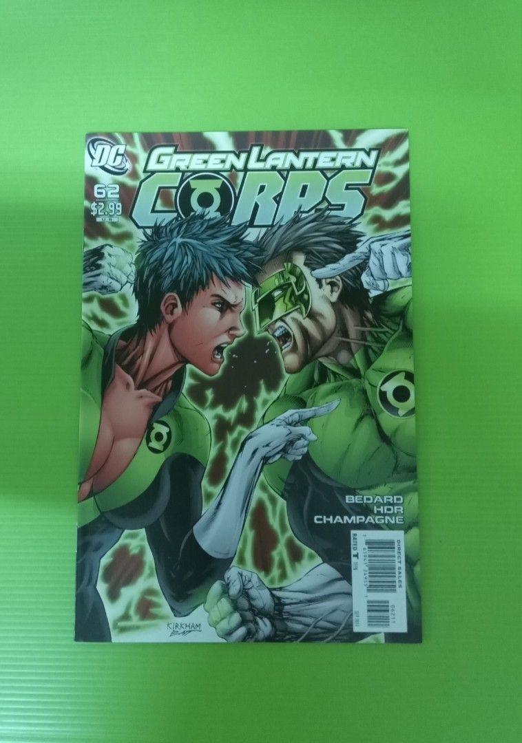 Green Lantern Corps #62 ( Tyler Kirkham - Cover Art ) DC Comics ...