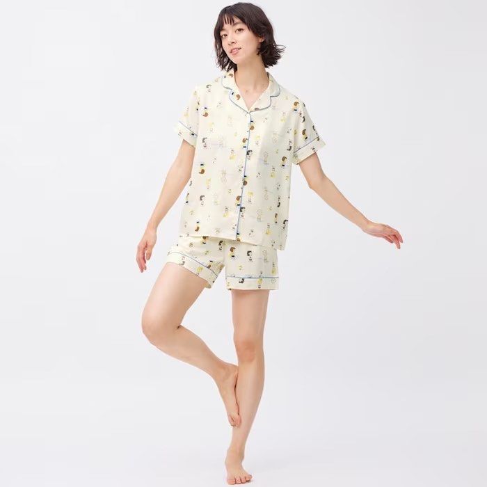 GU Peanuts satin pajamas on Carousell
