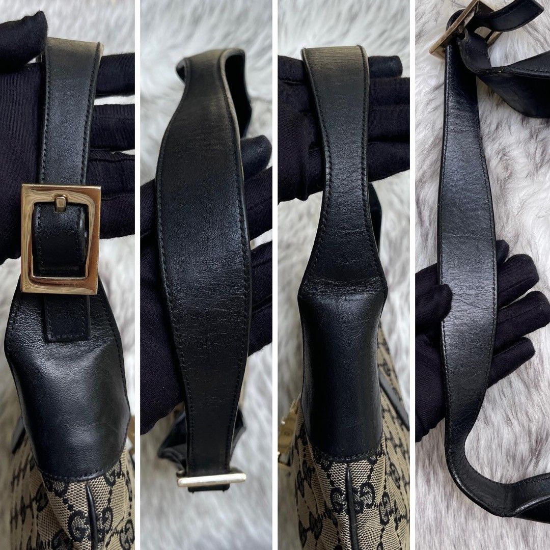 Gucci Jackie Mono Black Hobo on Carousell