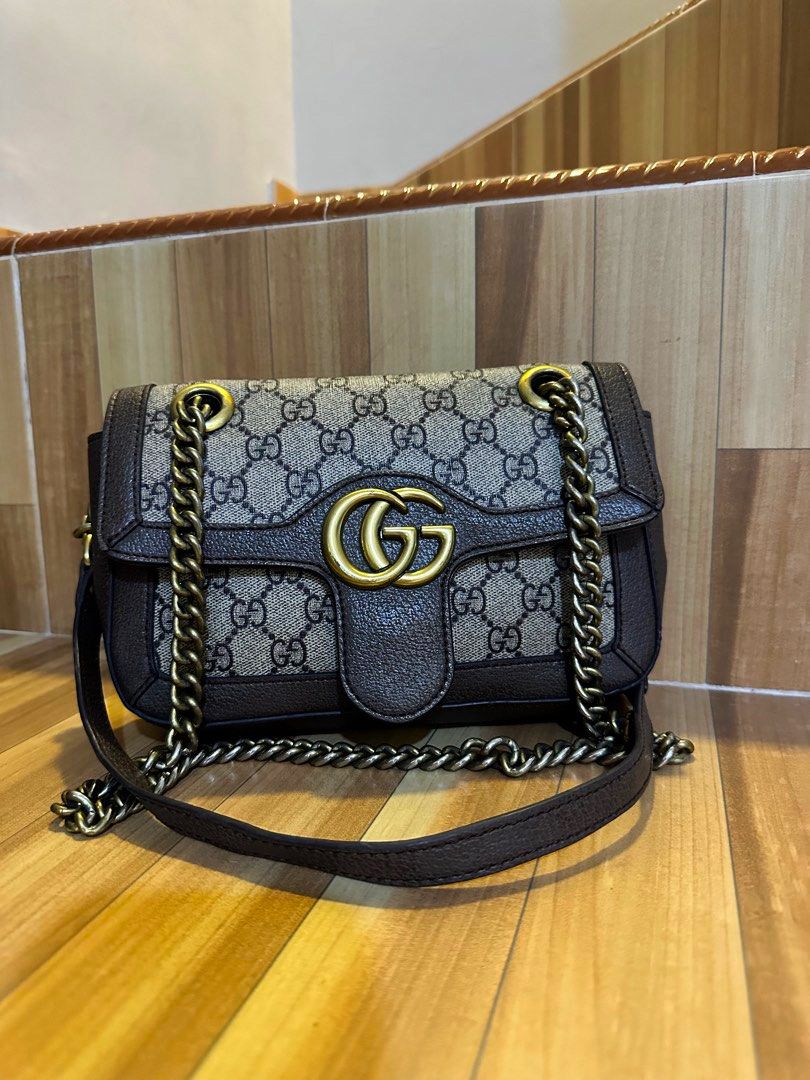 Gucci Marmont Ophidia , Italy , Tas Sling Rantai on Carousell