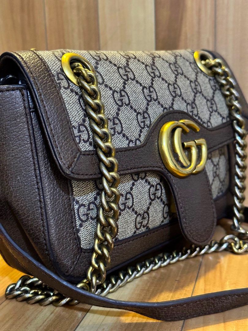 Gucci Marmont Ophidia , Italy , Tas Sling Rantai on Carousell