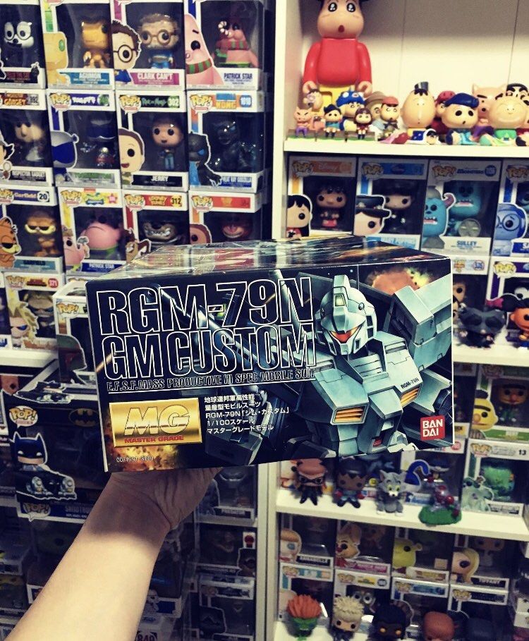 Gundam RGM-079N GM Custom, Hobbies & Toys, Toys & Games on Carousell