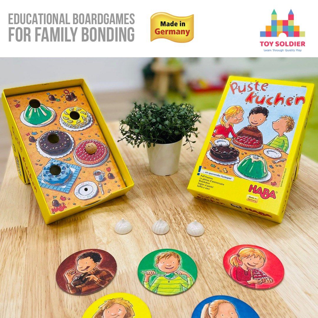 HABA Educational Boardgame [NEW]-Puff Pastries, Hobbies & Toys, Toys ...