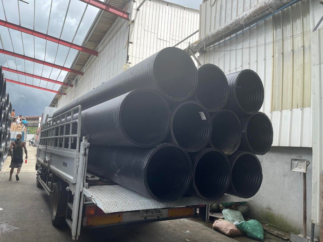 Hdpe pipes dpwh approved, Commercial & Industrial, Construction ...