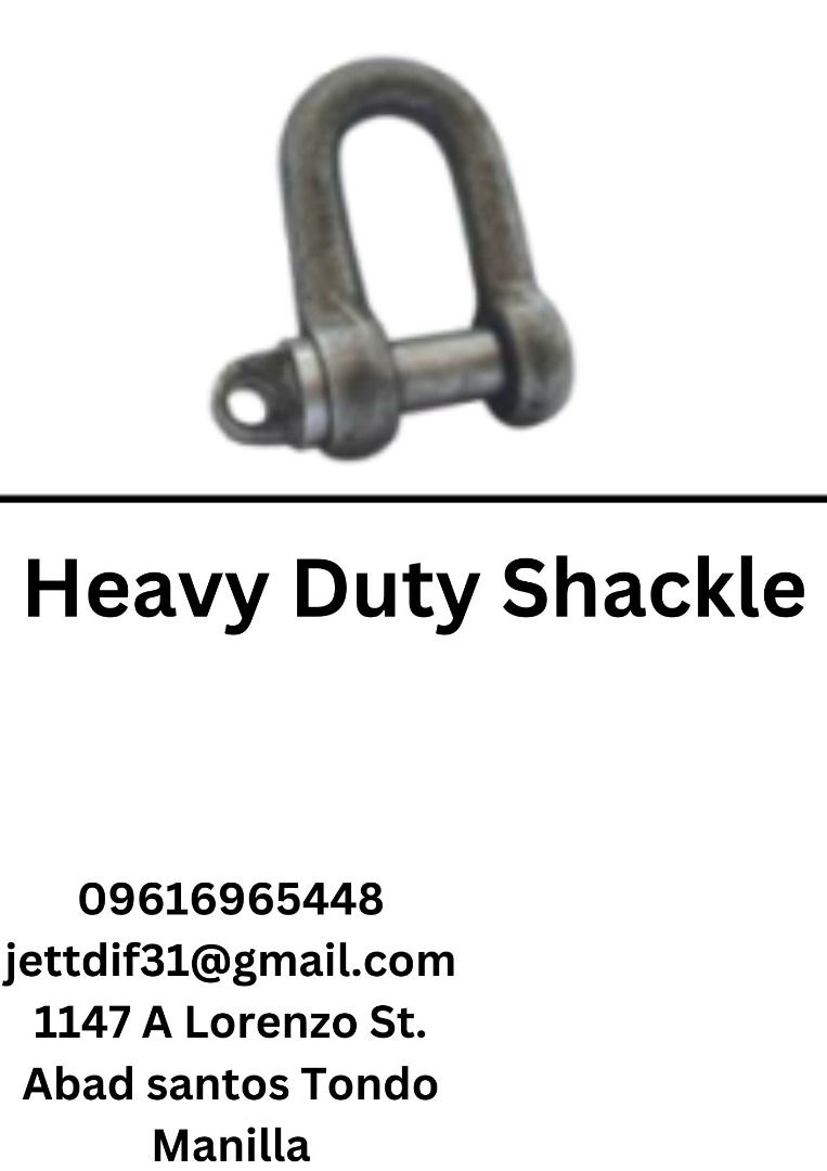 Heavy Duty Shackle, Commercial & Industrial, Construction & Building ...