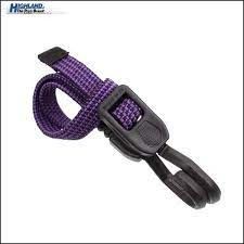 HIGHLAND Fat Strap Bungee Cord Hook stretches up to 25 inches Extra ...