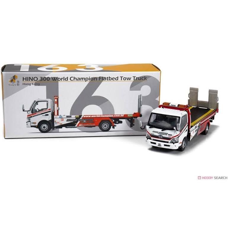 Hino 300 world champion flatbed tow truck, Hobbies & Toys, Toys & Games on Carousell