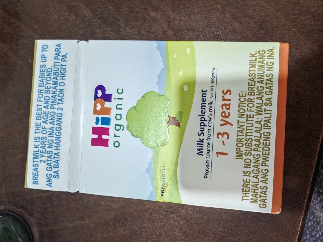 Hipp Organic milk 1 - 3 years old, Babies & Kids, Nursing & Feeding ...