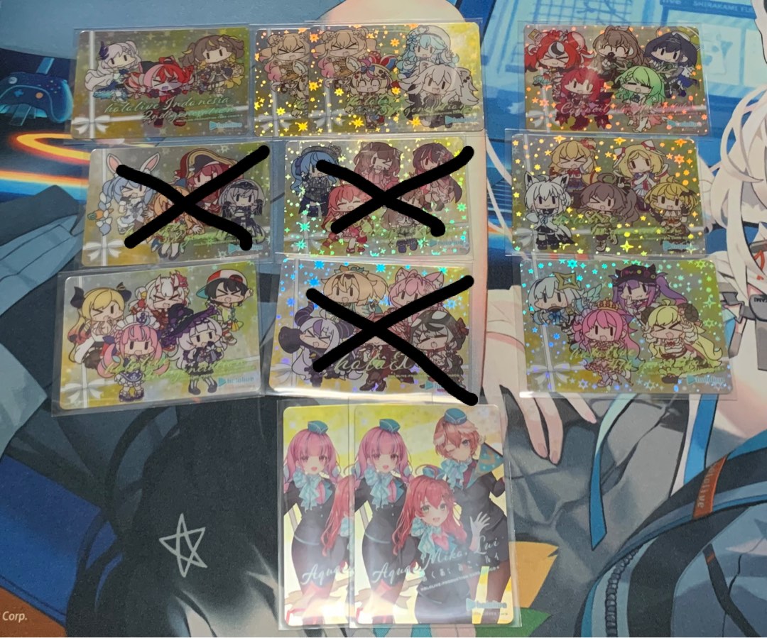 （換/賣）Hololive card choco 朱古力卡, 興趣及遊戲, 玩具 & 遊戲類 - Carousell